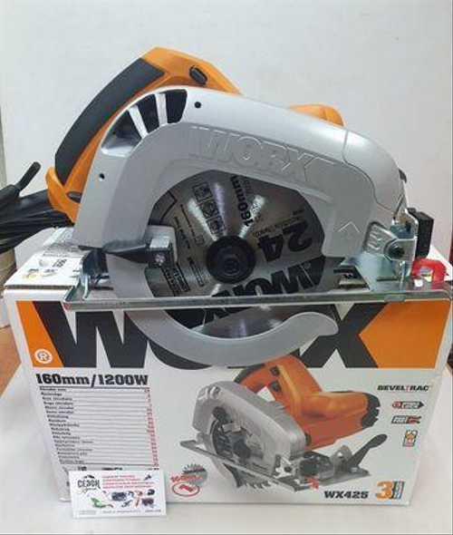 Дисковая пила worx WX425 Festima Ru частные объявления