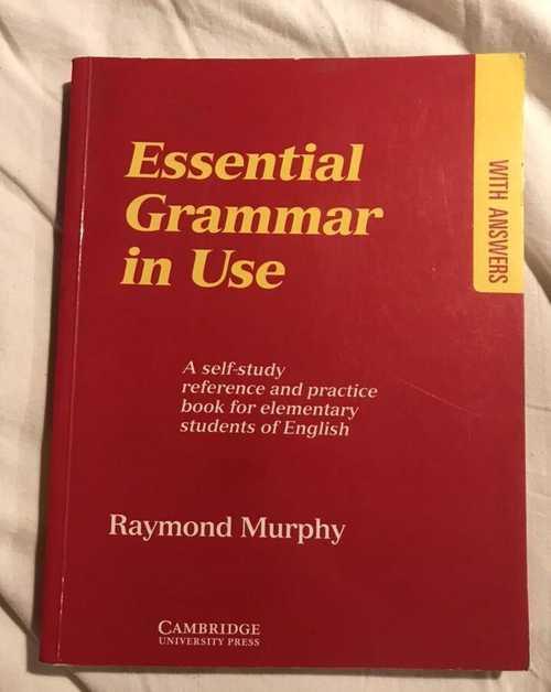 Учебник Raymond Murphy Essential grammar in Use Festima Ru