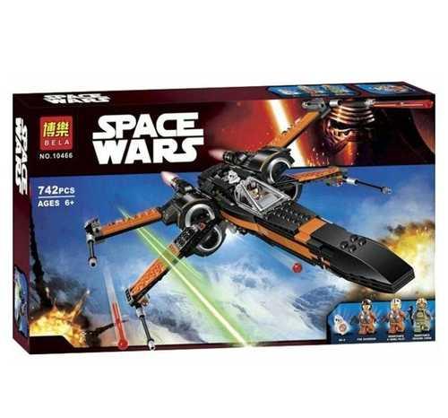 Конструктор bela Space Wars 10466 X-Wing T-70 истр