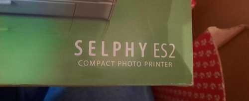 Фотопринтер canon selphy es2