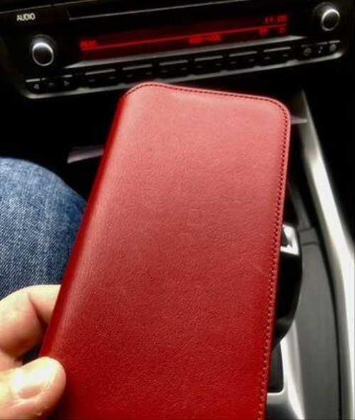 Чехол новый leather folio iPhone x(xs)
