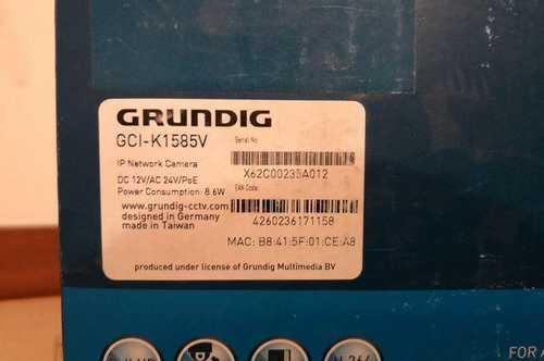 Видеокамера grundig