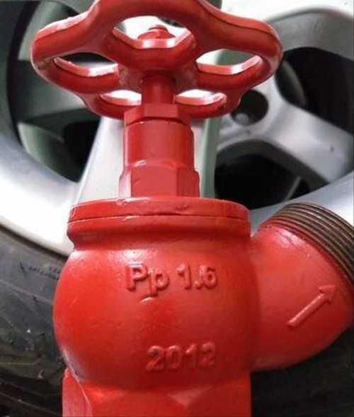 Клапан пожарный чугунный кпк-1 угловой 125
