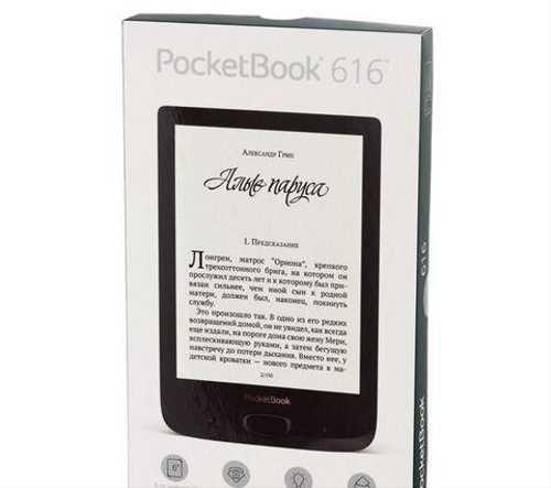 Электронная книга PocketBook PB616 Obsidian Black