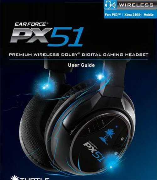 Безпроводные наушники Turtle Beach Ear Force PX51