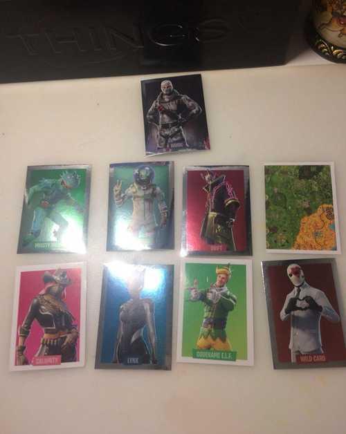 Наклейки Fortnite Panini обмен или продажа