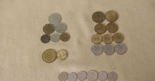 Монеты коллекция СССР, Польша, Молдова, Киргизия