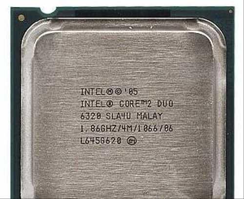 Intel Core 2 Duo E6320 1.86 GHz 2core LGA775