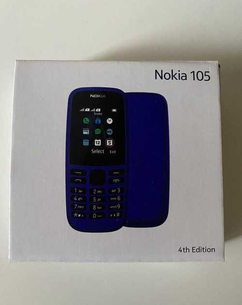 Телефон Nokia 105 Dual SIM Black