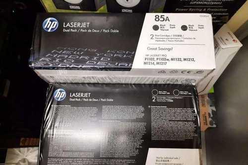 Картридж (двойная упаковка) HP 85A, черный / CE285