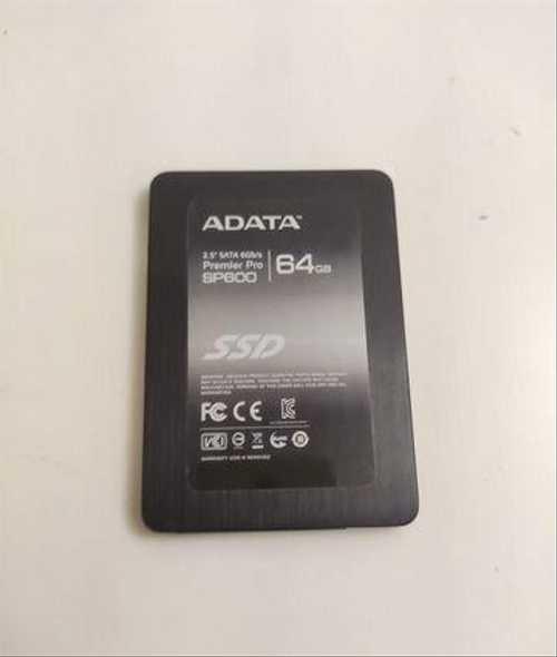 SSD adata Premier Pro 64 GB Premier Pro SP600 64GB