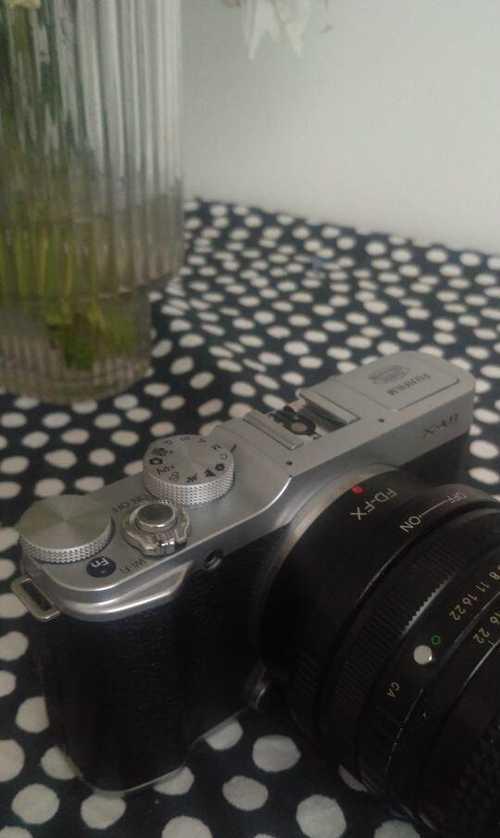 Fujifilm X-M1 body + переходник FD-FX
