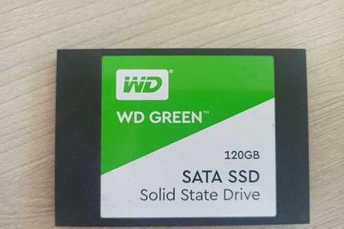 SSD накопитель WD Green WDS120G2G0A 120гб