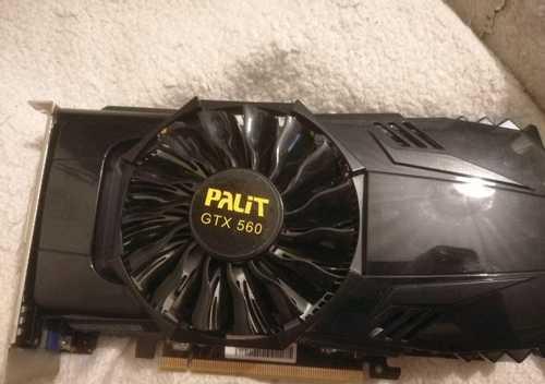 Видеокарта Palit GTX 560 2gb gddr5 256B