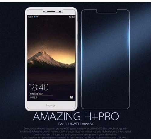 Защитное стекло Huawei Honor 6X