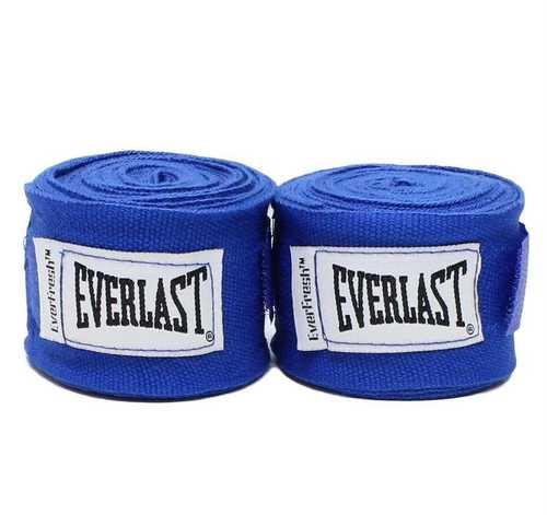 Бинты эластичные Everlast 3.5 м. - синие