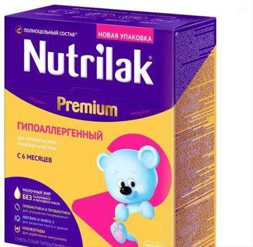 Смесь Nutrilak premium гипоаллергенный с 6 месяцев