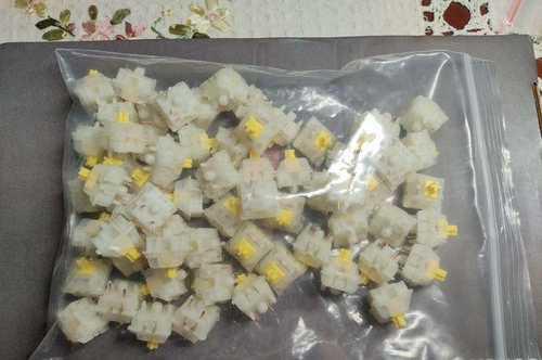 Gateron Milky Yellow переключатели