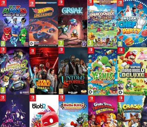 Аркадные игры на Nintendo Switch arcade на Свитч П