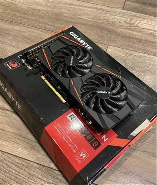 Видеокарта gigabyte RX580 8GB