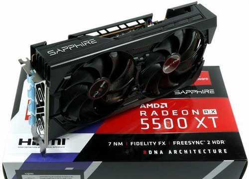 Видеокарта Sapphire AMD Radeon RX5500 xt 8gb