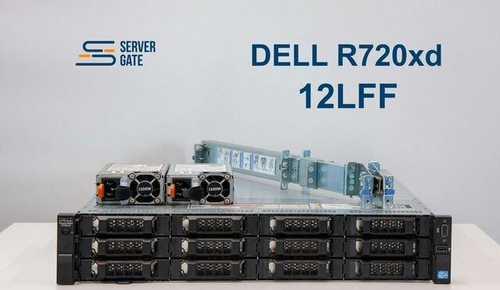 Сервер Dell R720xd 12LFF 2x E5-2667v2 192GB