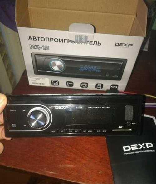 Настройка магнитолы dexp wgx 001