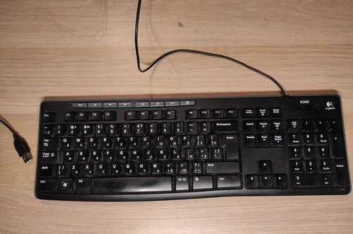 Компьютерная клавиатура Logitech k200