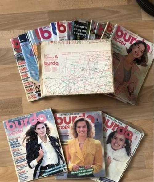 Журнал Burda с 1988 года