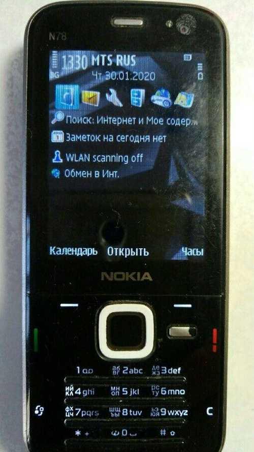Телефон Nokia N78