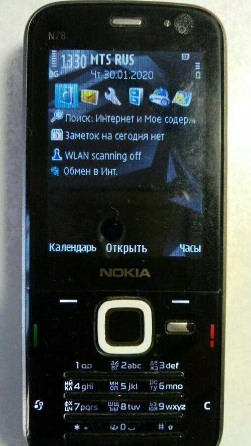 Телефон Nokia N78