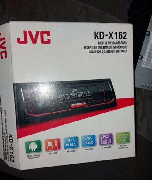 Магнитола jvc kd-x162 (оригинал)