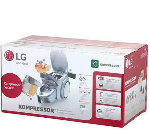 Новый пылесос LG Kompressor VC83109uhaq