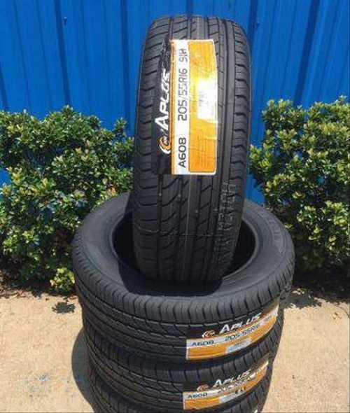 Летняя резина 205/55 R16 aplus Dunlop A608 новая