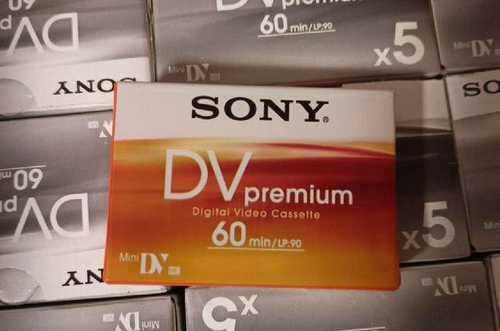 Кассета Sony DV premium 60 минут minidv