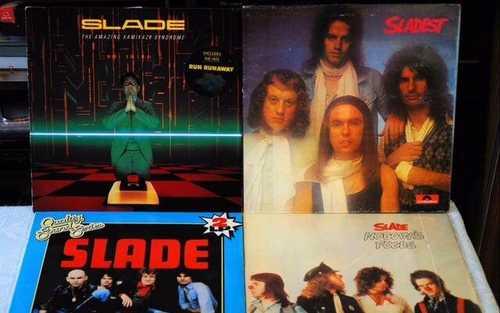 Slade Sweet Scorpions Santana Styx Status Quo LP