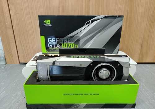 Видеокарта Nvidia GTX 1070 Ti Founders Edition