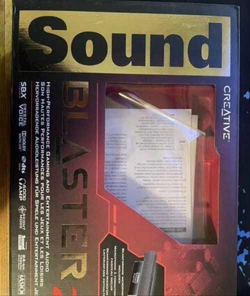 Звуковая карта Soundblaster Z