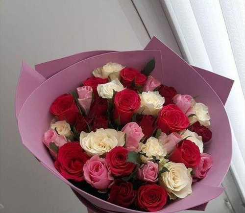 Цветы розы Букет Роз