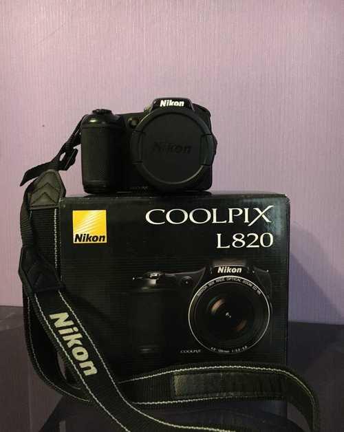 Фотоаппарат Nikon Coolpix L820