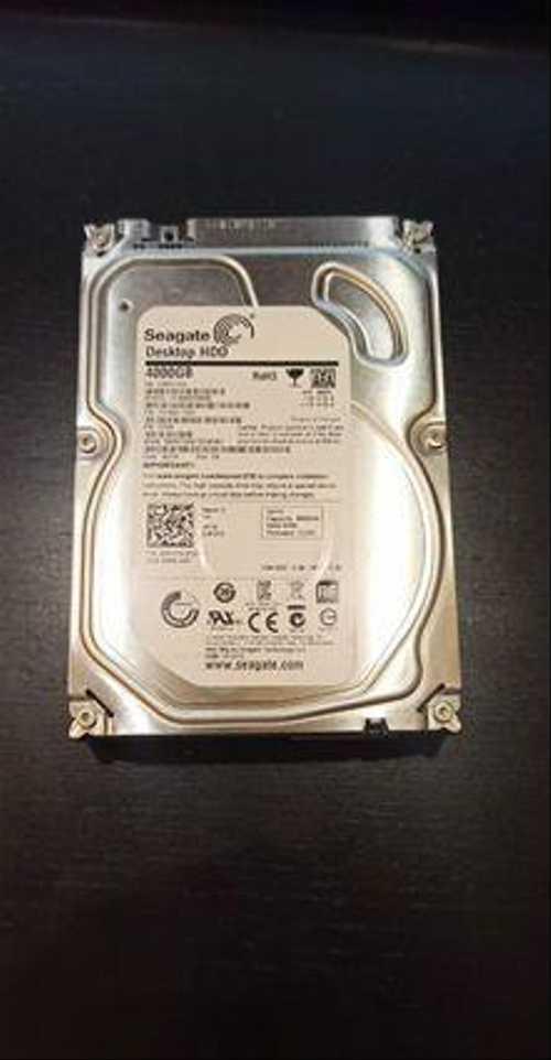 Жесткий диск Seagate HHD 4000Gb Barracuda