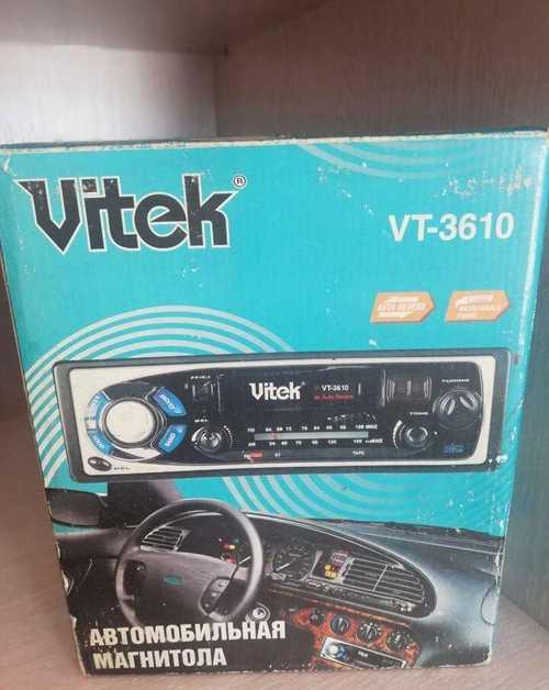 Автомобильная магнитола Vitek VT-3610