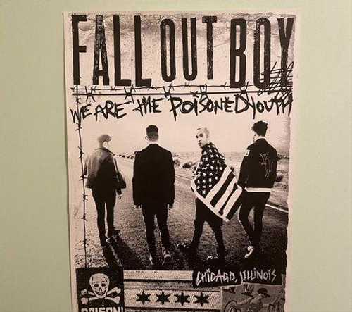 Плакат Fall out boy