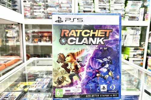 Ratchet & Clank Сквозь Миры игра для Ps 5 Новый