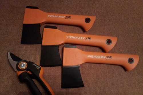 Топор Fiskars X5 пила садовая новая