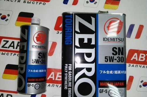 Купить моторное идемитсу 5w30. Idemitsu Zepro Touring 5w-30. Моторное масло Idemitsu Zepro Touring 5w-30. Idemitsu 5w-30 акция 4 + 1. Масло Idemitsu 5w30 4л фото.