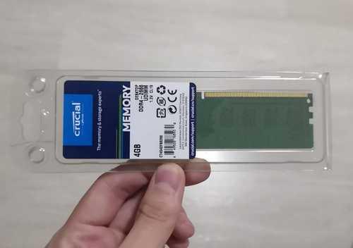 Оперативная память ddr4 crucial 2666 8gb (4gbx2)