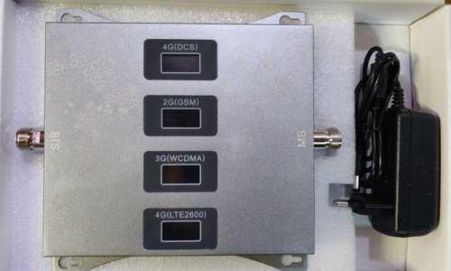 Четырехдиапазонный усилитель Repeater 2G/DCS/3G/4G