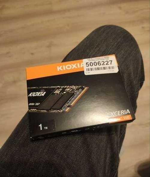 SSD диск Nvme kioxia exceria 1Tb