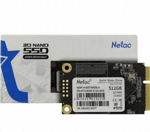 Ssd msata 512gb netac